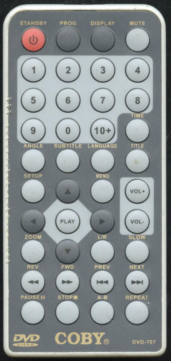 Buy Coby DVD707 DVD707 DVD Player DVD Remote Control Buy Coby DVD707 DVD707 DVD Player DVD Remote Control