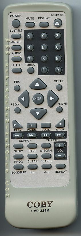 Buy Coby DVD224M DVD Player Remote Control Buy Coby DVD224M DVD Player Remote Control