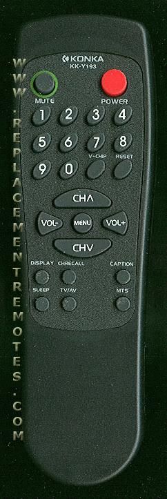 Buy Konka KK-Y193 KKY193 TV Remote Control