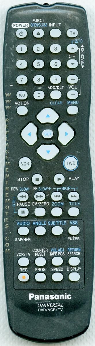 Buy Panasonic LSSQ0374 TV/VCR/DVD Combo TV/VCR/DVD Remote Control