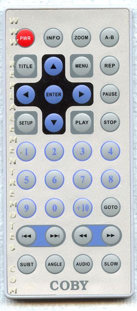 Buy Coby RC42B DVD Player DVD Remote Control Buy Coby RC42B DVD Player DVD Remote Control