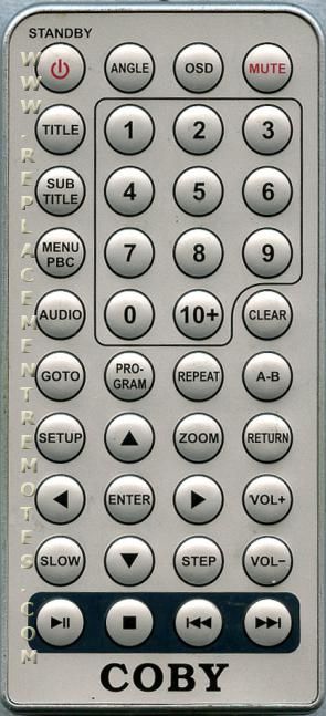 Buy Coby RCNN43 DVD Player DVD Remote Control Buy Coby RCNN43 DVD Player DVD Remote Control