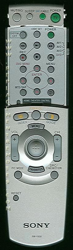 Buy Sony RM-Y908 RMY908 -147685311 TV TV Remote Control