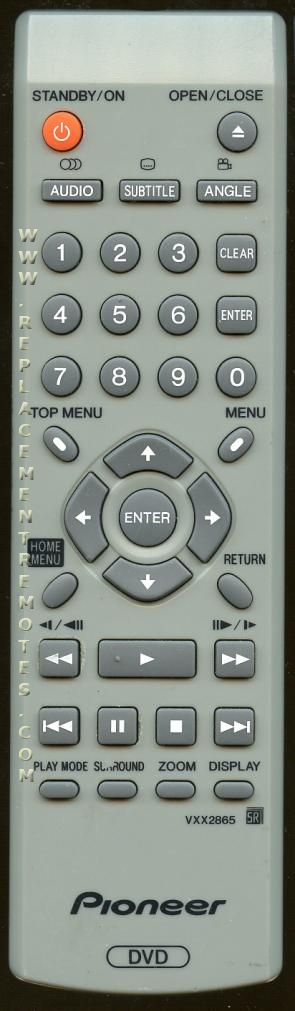 Buy PIONEER VXX2865 DVD Player Remote Control Buy PIONEER VXX2865 DVD Player Remote Control