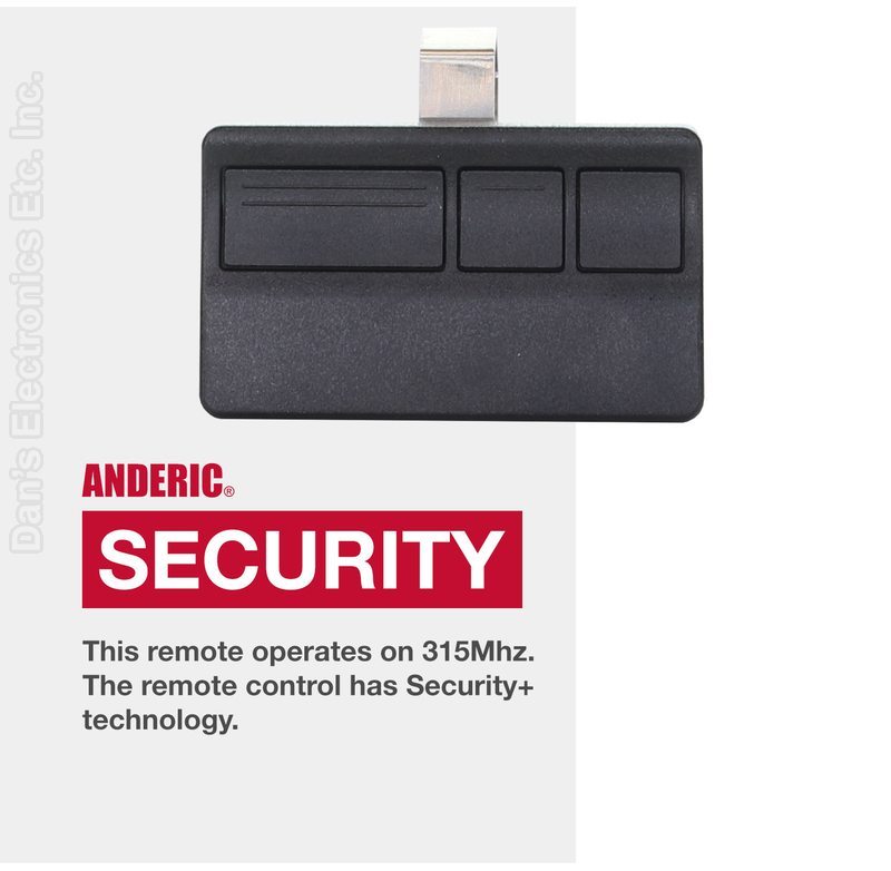 Buy ANDERIC 373LM for Liftmaster Sears Chamberlain openers with a ...