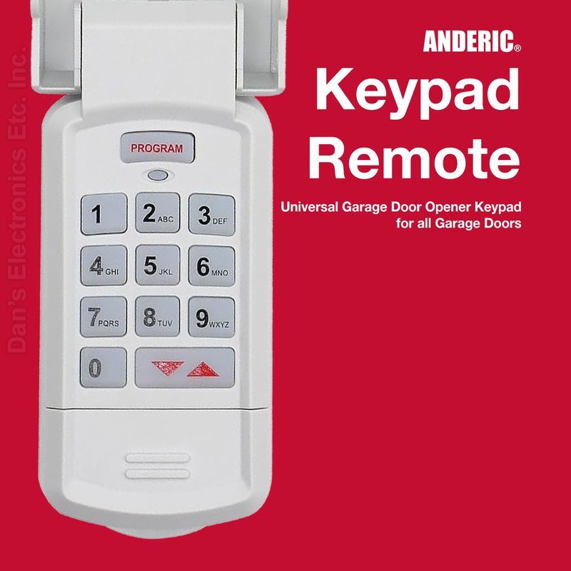 Buy ANDERIC GUK-R Universal Keypad Compatible with LiftMaster ...