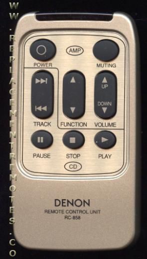 Buy DENON RC858 RC858 -3990523005 Remote Control
