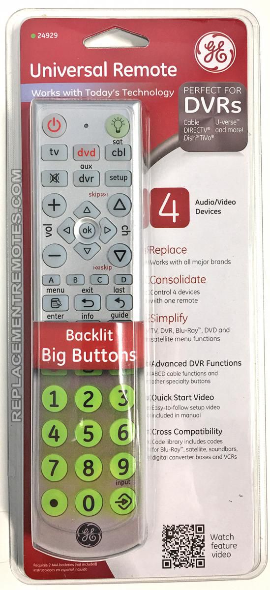 Buy RCA GE24929 3-Device Universal Remote Control Buy RCA GE24929 3-Device Universal Remote Control