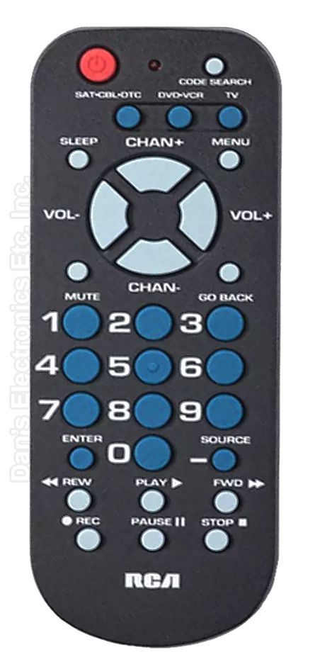 Buy RCA RCR503BE Universal Remote Control 3-Device Universal Remote Control Buy RCA RCR503BE Universal Remote Control 3-Device Universal Remote Control