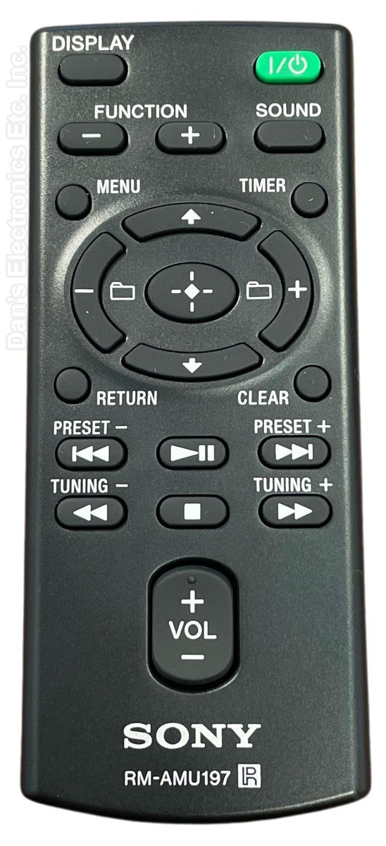 Buy SONY RMAMU197 -149274511 Sound Bar System Sound Bar Remote Control