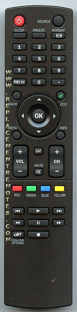 Buy Sylvania NH210UD TV TV Remote Control Buy Sylvania NH210UD TV TV Remote Control