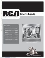 RCA TV Operating Manuals Operating Manuals | RCA Remote Control Codes ...
