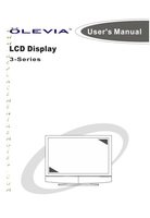 Olevia Operating Manuals: 227V 232V to LT26HVE LT26HVX LT27HVS ...