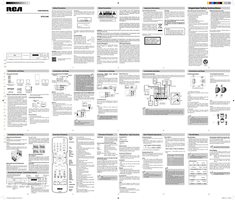 RCA TV Operating Manuals Operating Manuals | RCA Remote Control Codes ...